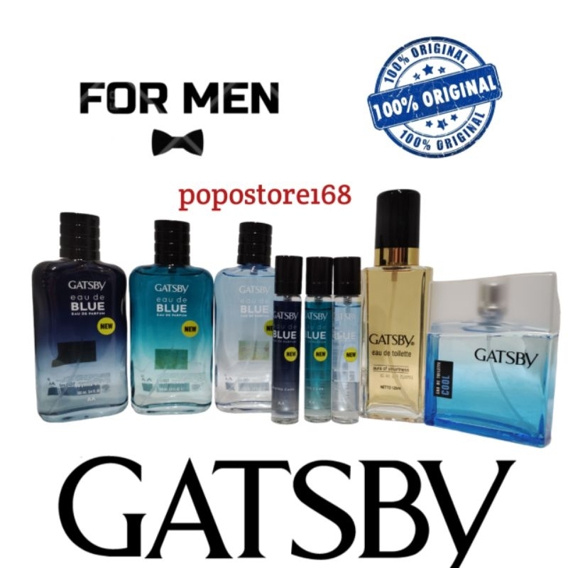 Jual GATSBY EAU DE PARFUM ORIGINAL EDT 125 ML/ EAU DE TOILETTE COOL ...