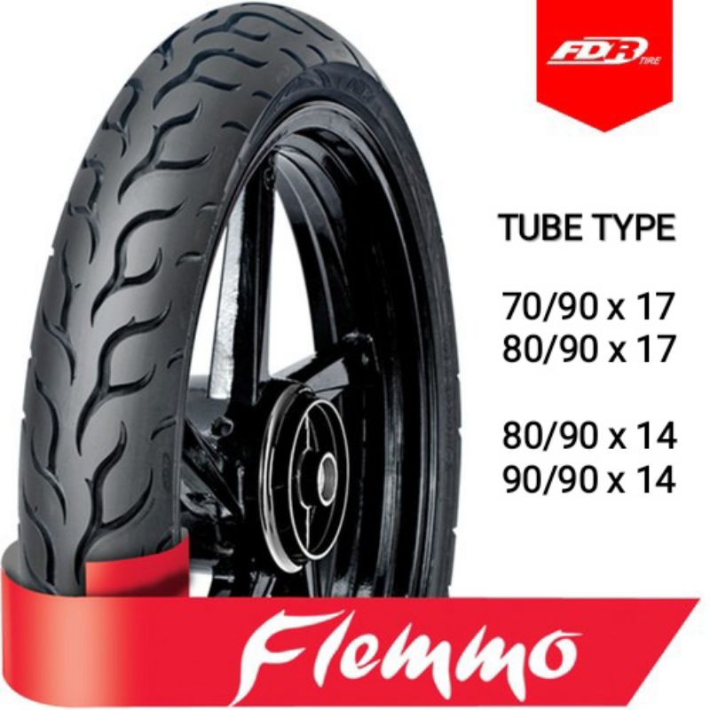 Jual Ban Luar FDR FLEMMO TUBE TYPE / TT / NONTUBELESS Ring 17 dan Ring ...