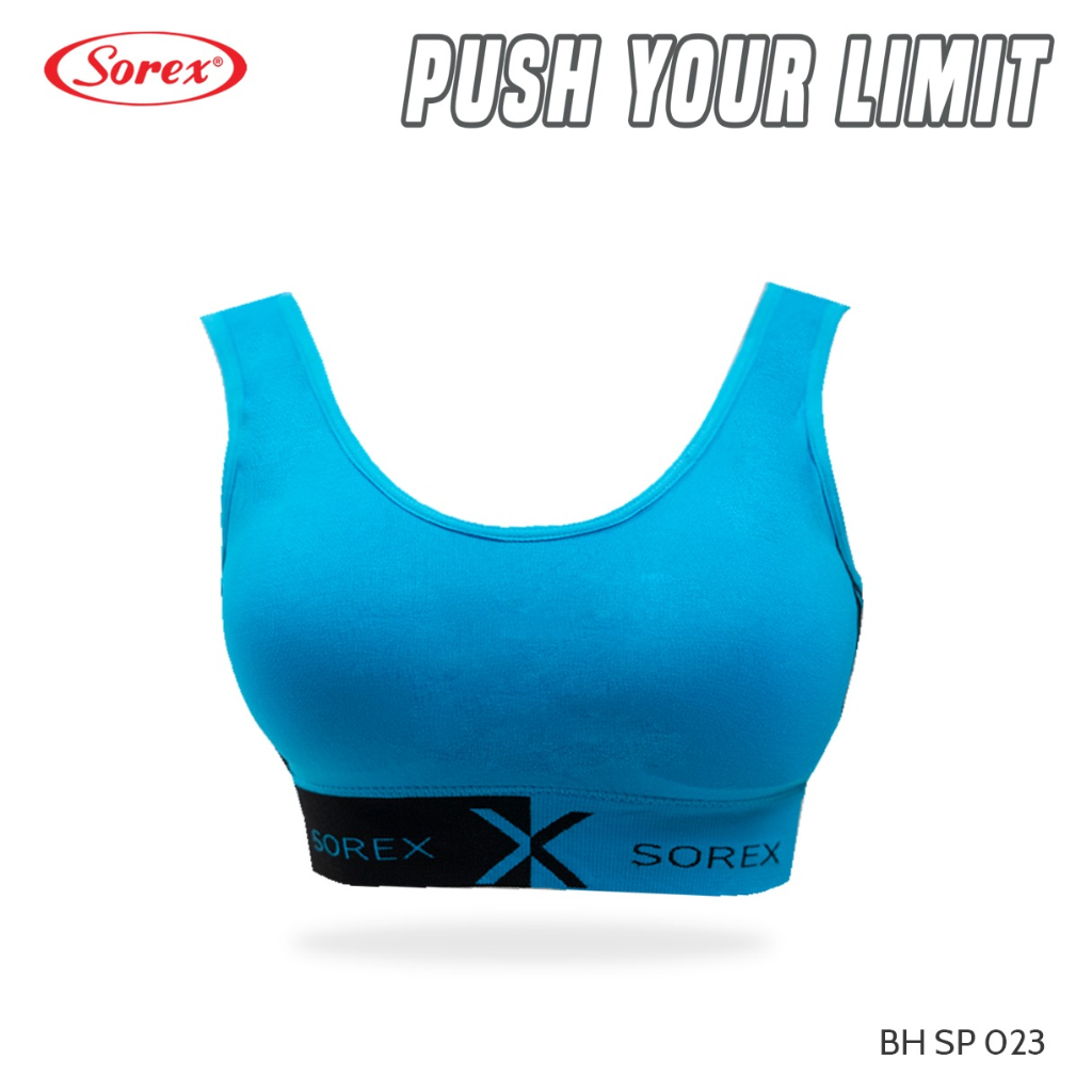 Jual Sorex Bra Sport Busa Tanpa Kawat Freesize Push Your Limit BH SP ...