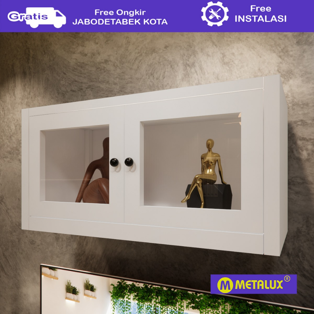 Jual METALUX SAIJO - Lemari Pajangan Besi | Steel Rack Display | Shopee ...