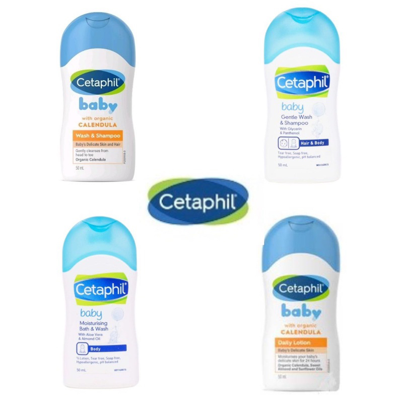 Jual CETAPHIL Baby Series Travel Pack Kemasan Isi 50ml (ADA TULISAN NOT ...