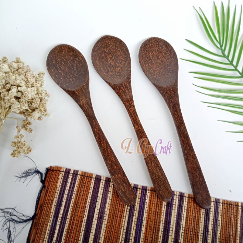 Jual L-AYUCRAFT Sendok kayu aren 30cm | Shopee Indonesia