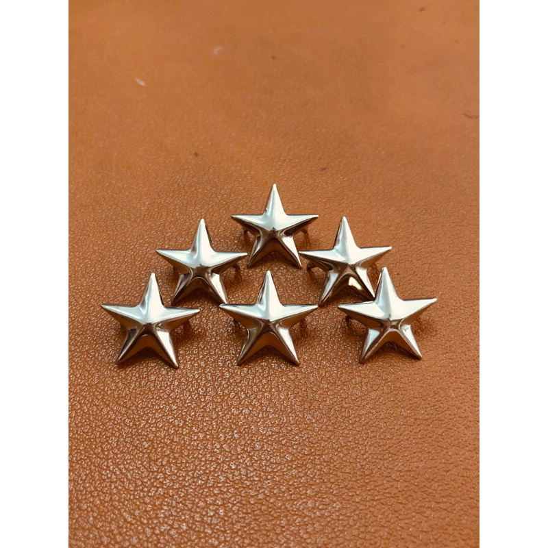Jual spike bintang 15mm / studs bintang / pin bintang | Shopee Indonesia