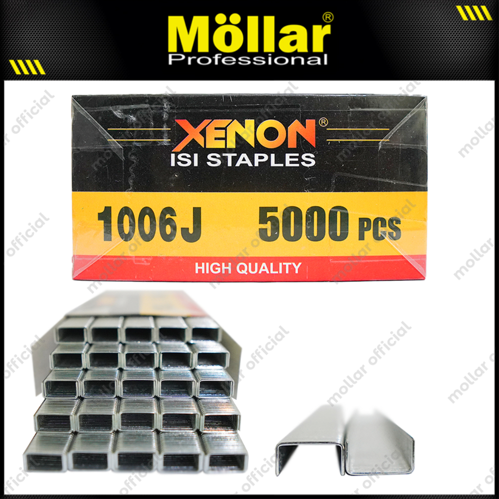 Jual XENON 1006J Refill Isi Staples Tembak 1 Pak 5.000 pcs | Shopee ...