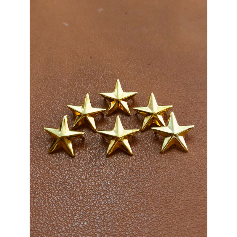 Jual spike bintang 15mm / studs bintang / pin bintang | Shopee Indonesia