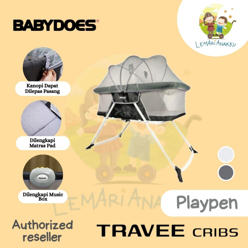 Jual Box Bayi Lipat Babydoes Travee Cribs CH 16421 Ranjang Tempat Tidur ...
