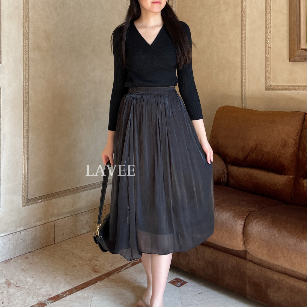 Jual LAVEE - Claudia Shimmer Skirt - LAVEE APPAREL / Rok Shimmer Maxi ...