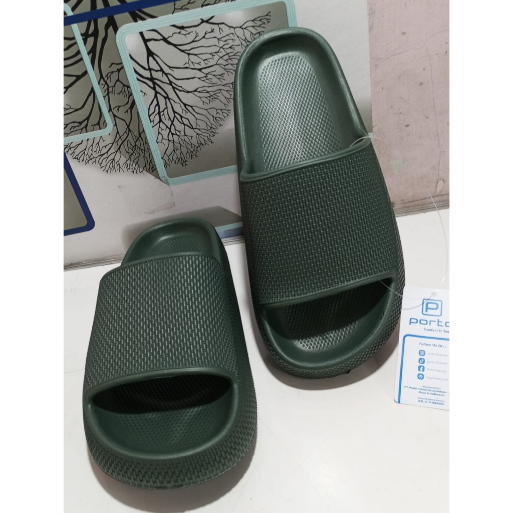 Jual SENDAL SLOP PORTO 1068 EVA/SENDAL PRIA /SANDAL KEKINIAN | Shopee ...