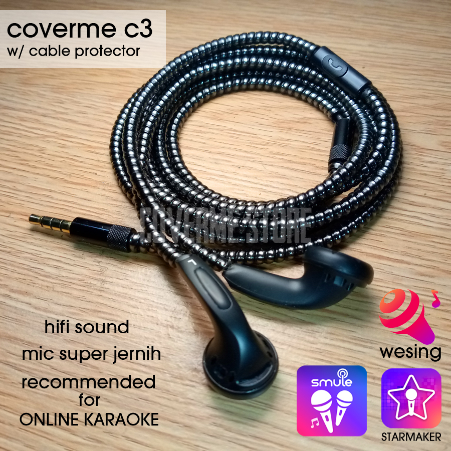 Jual Coverme Headset Cantare C3 Armor / Headset Smule Wesing Starmaker ...