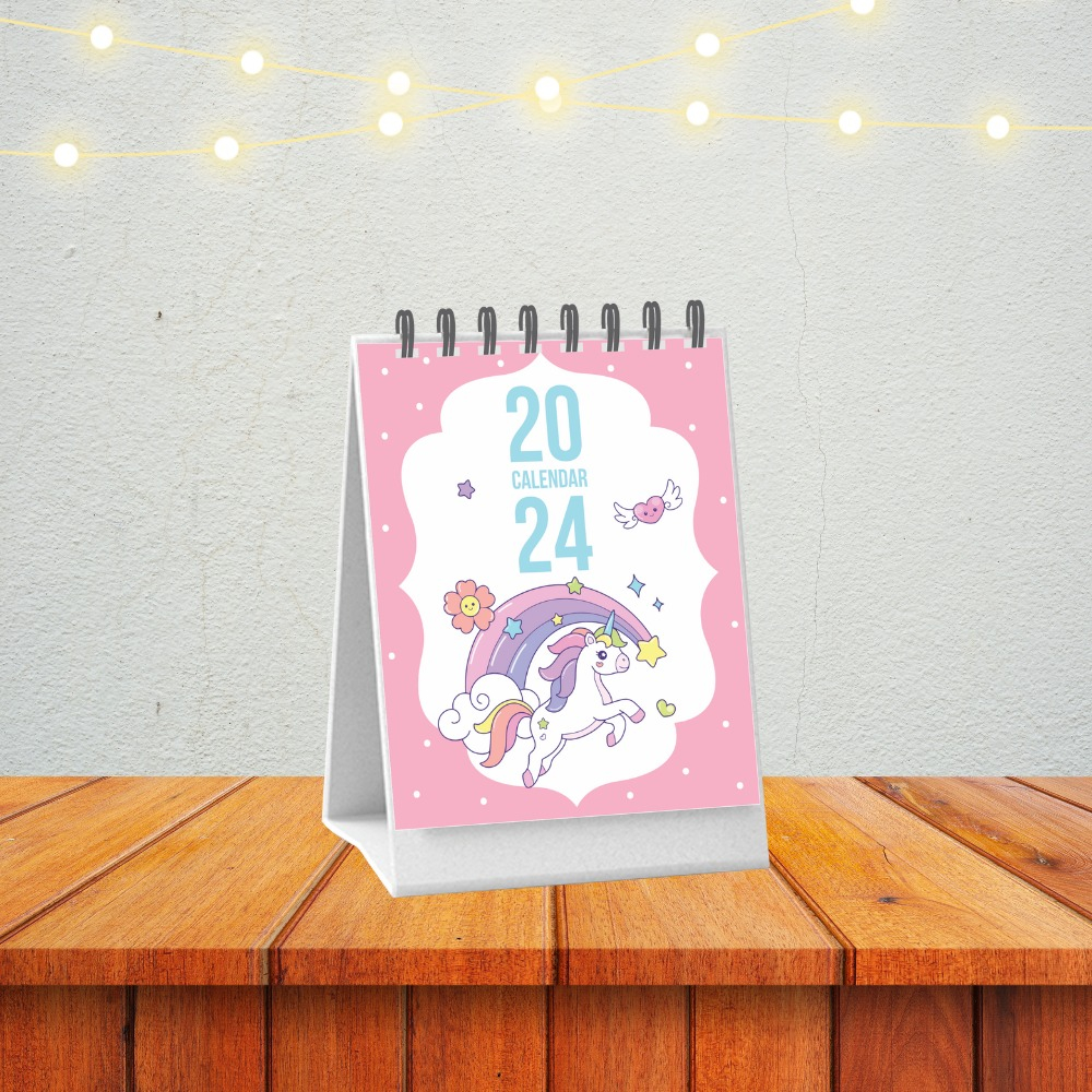 Jual KALENDER 2024 MINI KALENDER MEJA MINI Kalender Meja Estetik 2024 ...