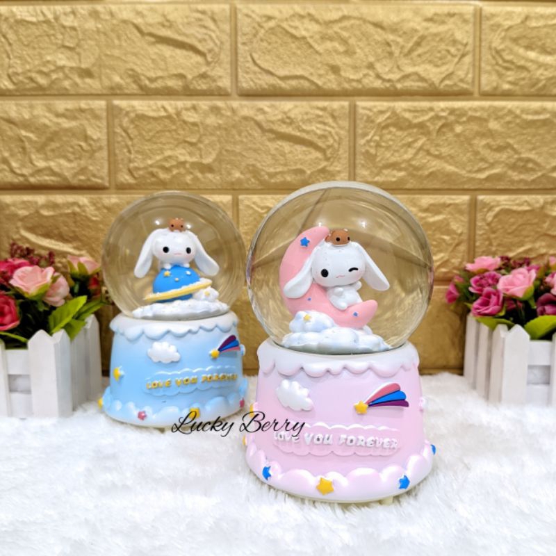 Jual Snowball /Pajangan Bola Kaca Musik Box Cinnamoroll XL (100 ...