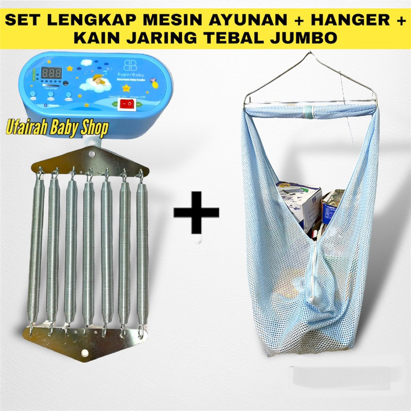 Jual Ayunan Bayi Elektrik Otomatis / Set Lengkap ayunan bayi otomatis ...