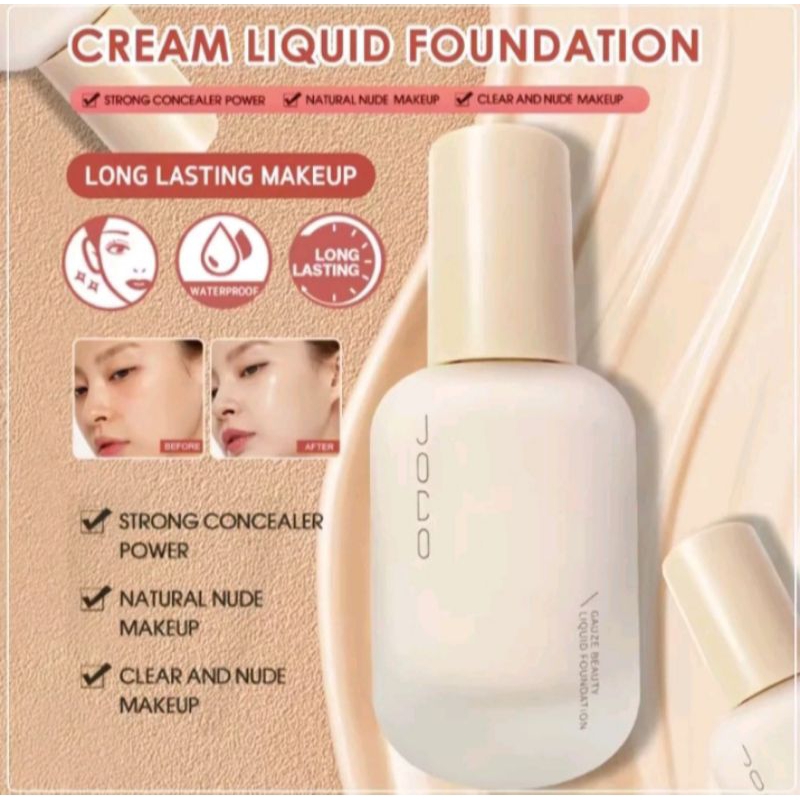 Jual {COD} JOCO LIQUID FOUNDATION / PENGONTROL MINYAK WAJAH 40ML ...