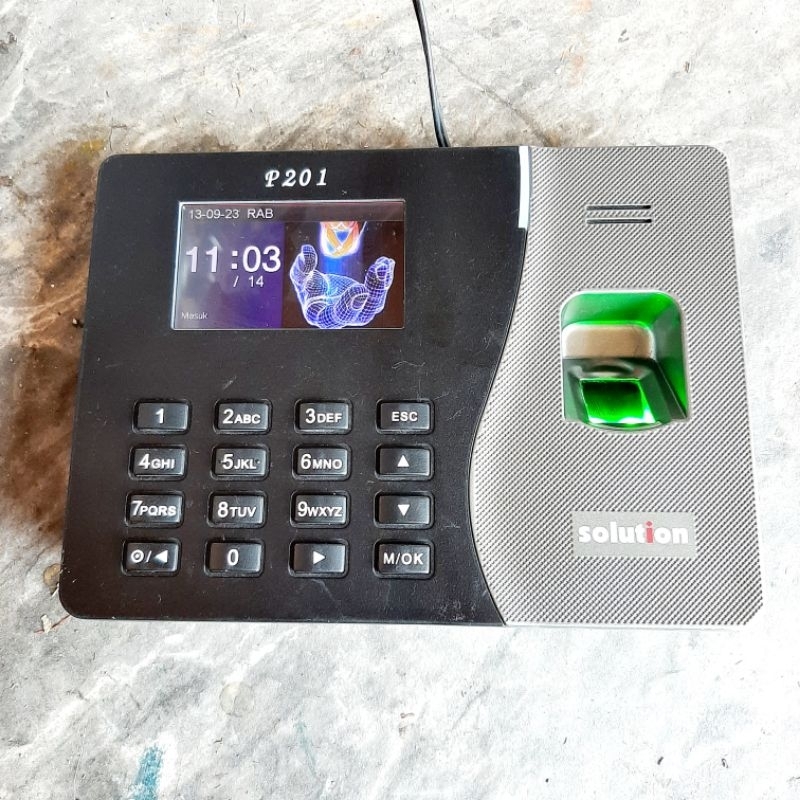 Jual Mesin absensi fingerprint Solution P 201 | Shopee Indonesia