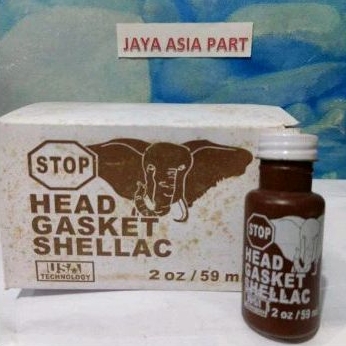 Jual Lem Gasket Cair/Shellac/Shelac GAJAH/Lem Packing/Paking Head Selac ...