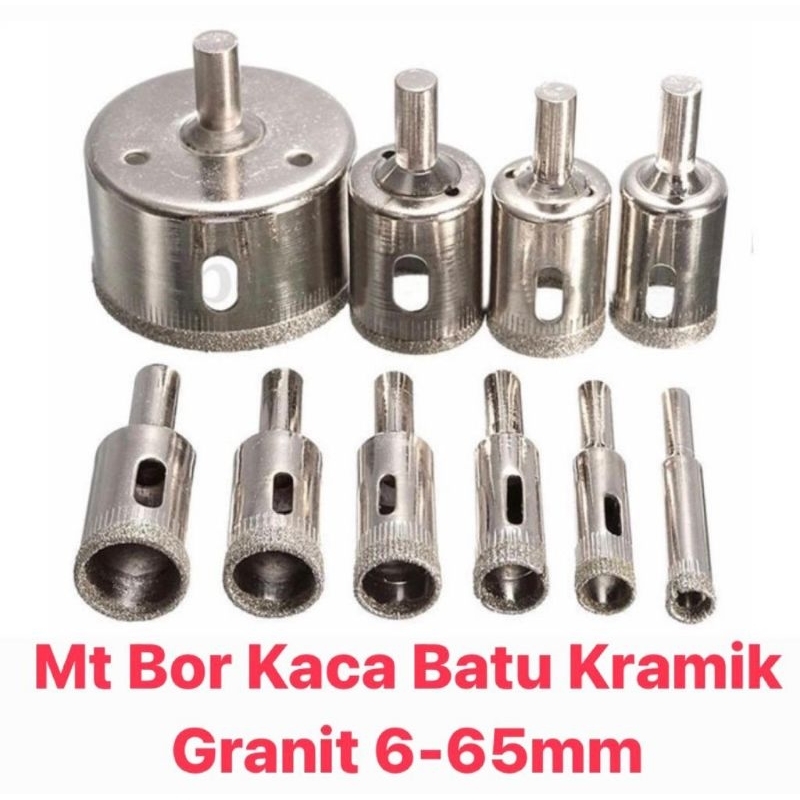 Jual core drill mata bor keramik granit kaca batu diamond | Shopee ...