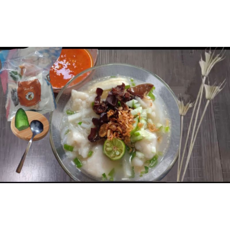 Jual TEKWAN IKAN TENGGIRI SEGAR ASLI PALEMBANG PREMIUM (Bumbu Tekwan ...