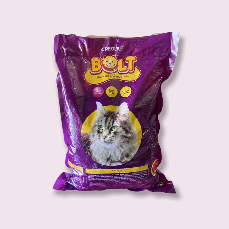 Jual Bolt Makanan Kucing 800gram Cat Food Bolt Ikan Ungu Bolt Donat ...