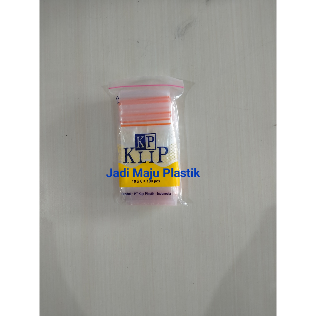 Jual PLASTIK KLIP 10x6 isi 100 lbr | Shopee Indonesia