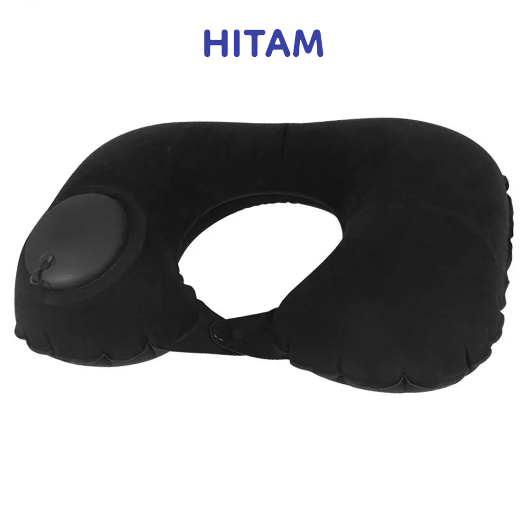 Jual Bantal Leher Angin Pompa Tekan Tiup PVC 46 x 28 CM Penahan ...