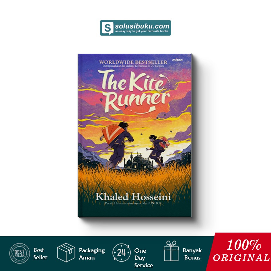 Jual Buku The Kite Runner : Republish Ke-6 Ganti Cover 2022 (Mizan ...
