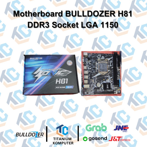 Jual Motherboard Bulldozer H81 DDR3 socket LGA 1150 - Mainboard ...