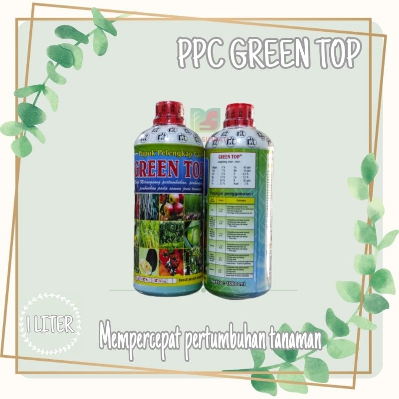 Jual PUPUK PELENGKAP CAIR ( PPC ) GREEN TOP - 1000ML | Shopee Indonesia