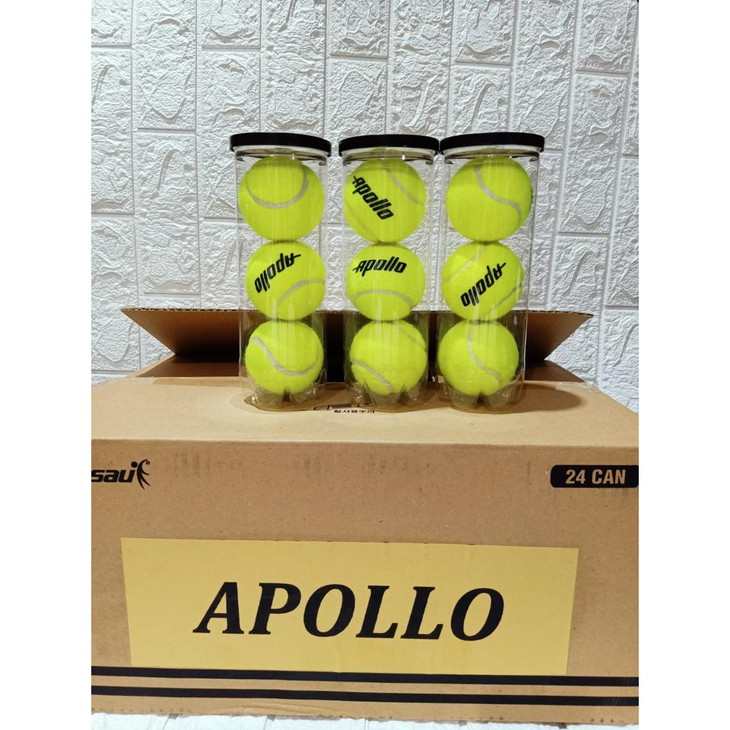 Jual Bola Tenis Tennis Nassau Apollo Coach isi 3 New Origianl box segel | Shopee Indonesia