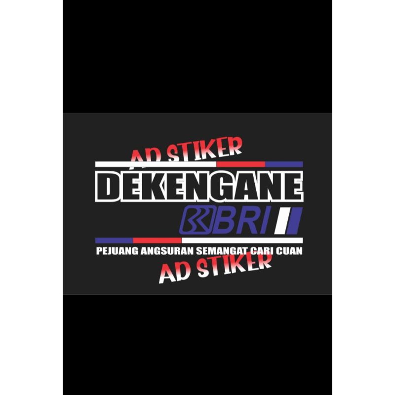Jual STIKER KACA DEKENGANE BRI STIKER VIRAL GUS IGDAM STIKER CUSTOM ... Jual STIKER KACA DEKENGANE BRI STIKER VIRAL GUS IGDAM STIKER CUSTOM ...