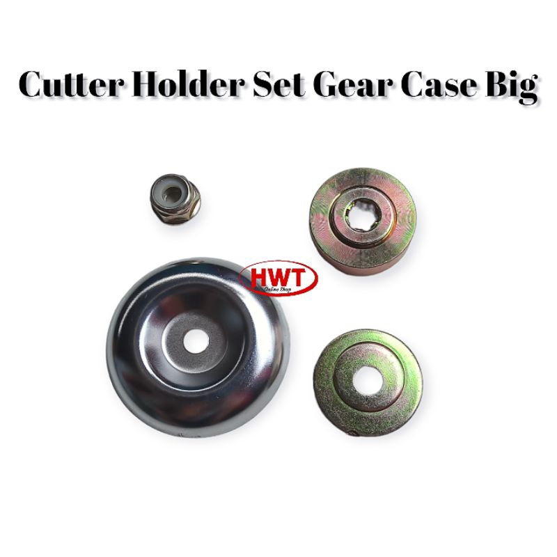 Jual Cutter Holder Set Gear Case Mesin Potong Rumput 4tak Gear Case Big ...
