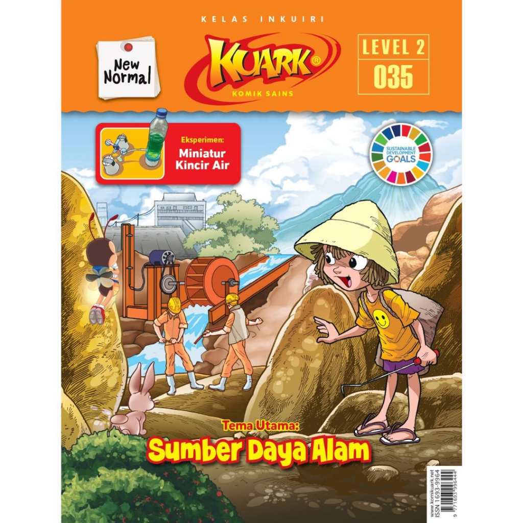 Jual KUARK Komik Sains Level II Nomor 035 New Normal - Materi OSK 2024 | Shopee Indonesia