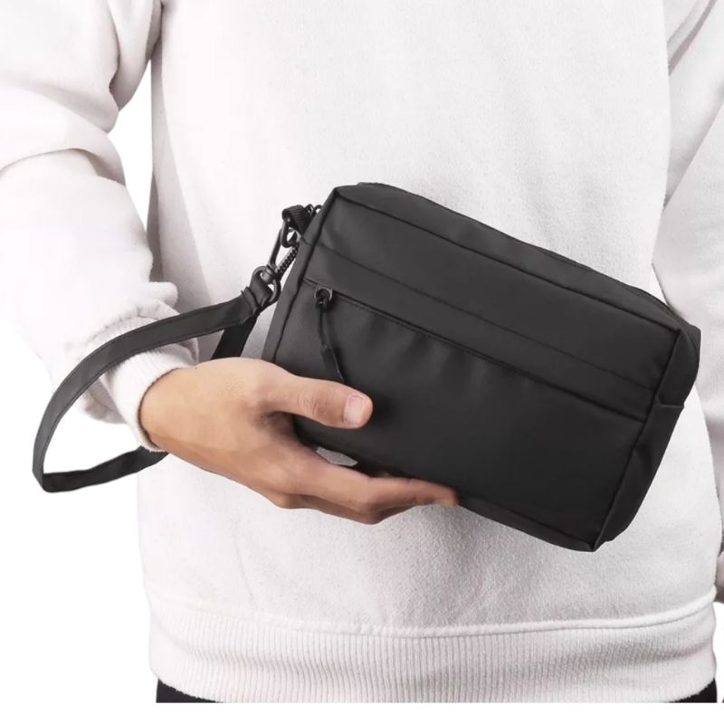 Jual Tas Handbag Polos Waterproof Tas Pouch Bag Clutch | Shopee Indonesia