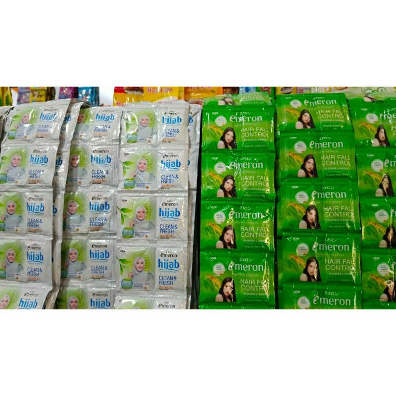 Jual Shampoo Emeron Sachet Renceng Shampo Termurah (Random) | Shopee ...