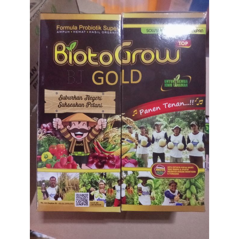 Jual BiotoGrow Pupuk Probiotik Organik Multiguna dengan plus 8++Bakteri ...