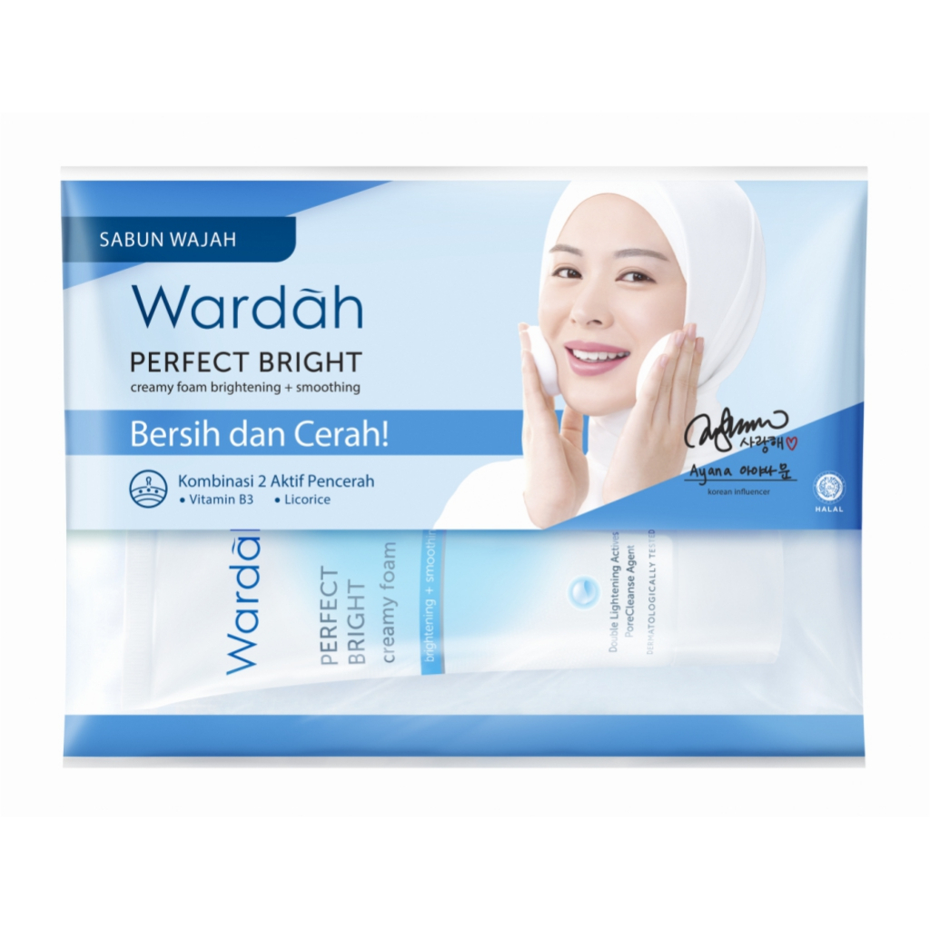 Jual Gift - Wardah Perfect Bright Creamy Foam 20 ML (Sachet) | Shopee ...