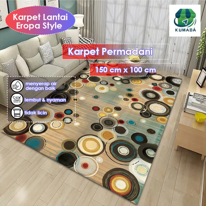 Jual Karpet Rumah Tangga Karpet Ruang Tamu Nordik Karpet Kamar Tidur ...