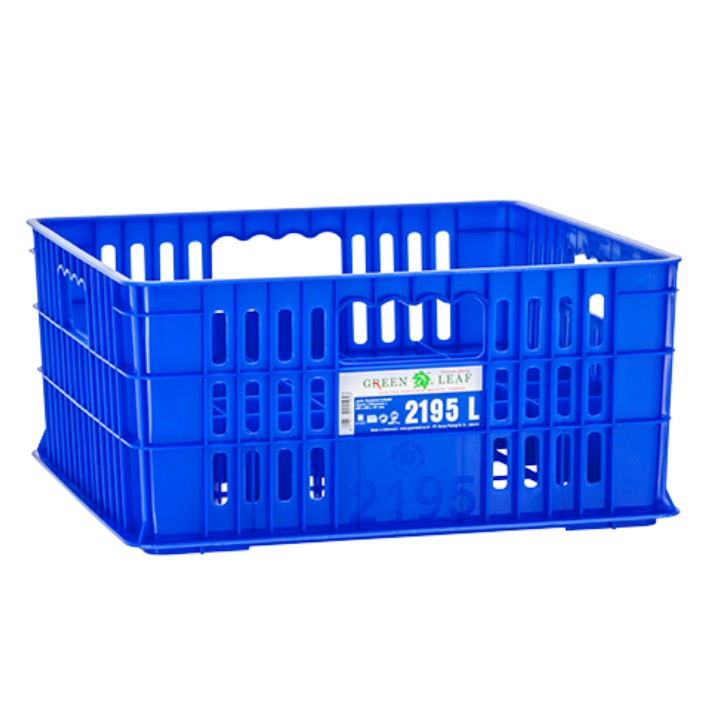 Jual Green Leaf 2195 L Container Gelas 25 Sekat Krat Plastik Lubang ...
