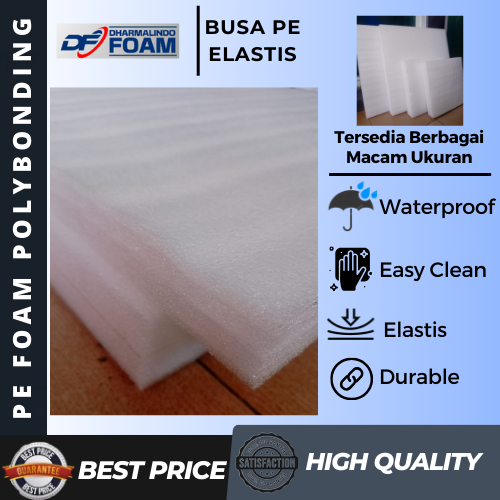 Jual Busa Gabus Elastis PE Foam Polybonding, 20 x 8 cm Busa Dekorasi ...