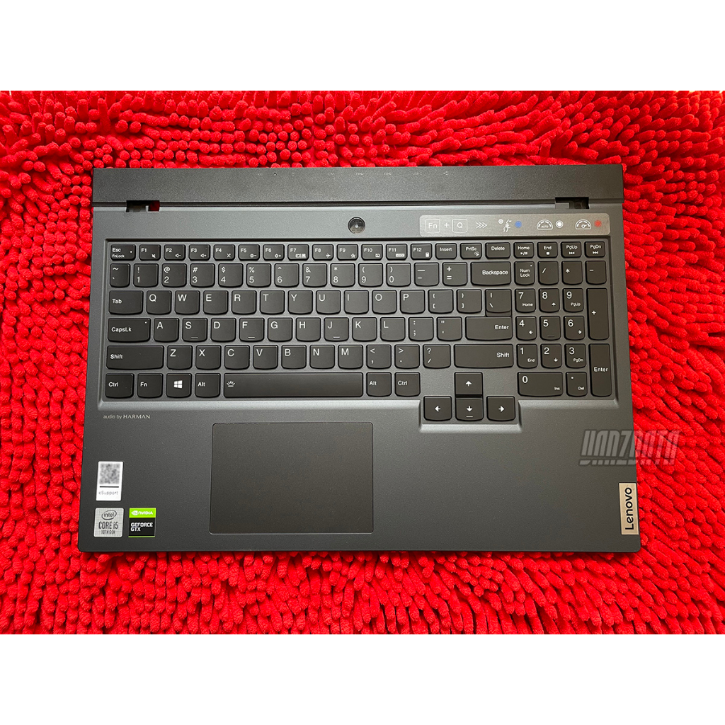 Jual 1 Set Palmrest Uppercase Keyboard Lenovo Legion 5 15IMH05 15ARH05 ...