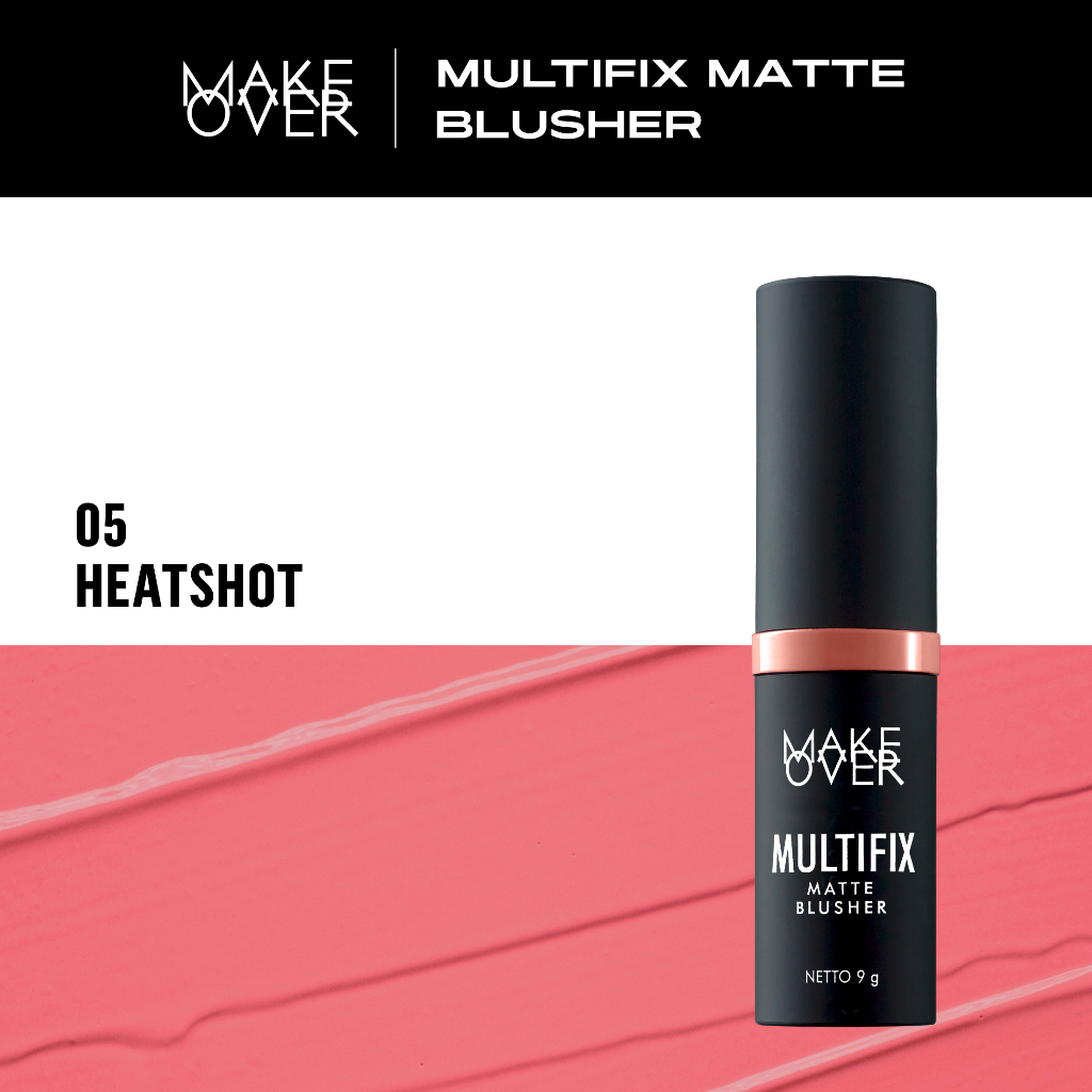 Jual MAKE OVER Multifix Matte Blusher | MakeOver Blush On | TnT Beauty ...