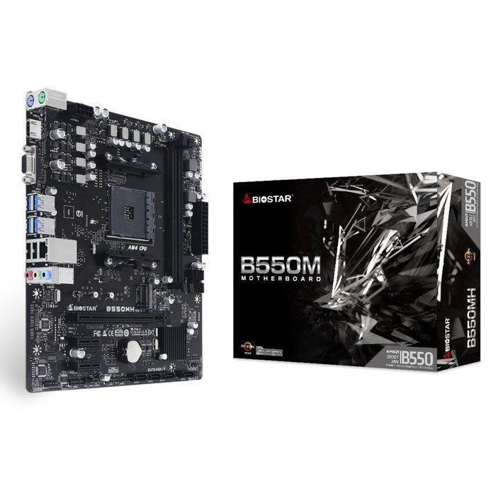 Jual Motherboard Biostar B550M-H mATX AM4 - Biostar B550MH - Biostar ...