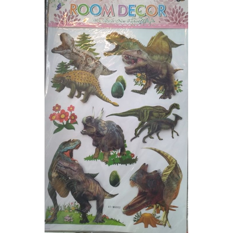 Jual Stiker Karakter Timbul / Stiker Ruangan / Stiker 8D / Room Decor ...