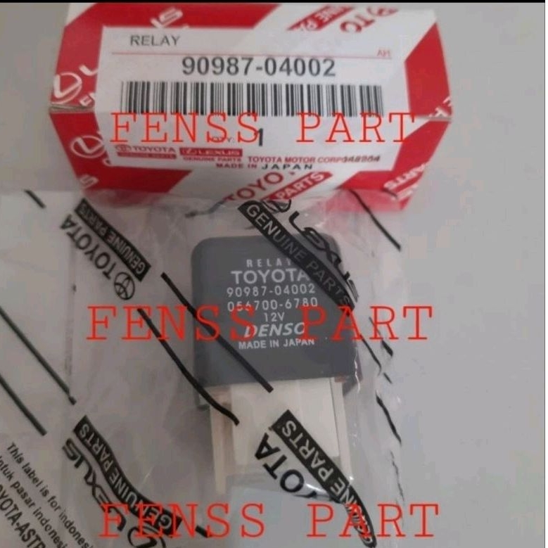 Jual RELAY TOYOTA KAKI 5 12VOLT 90987-04002 | Shopee Indonesia