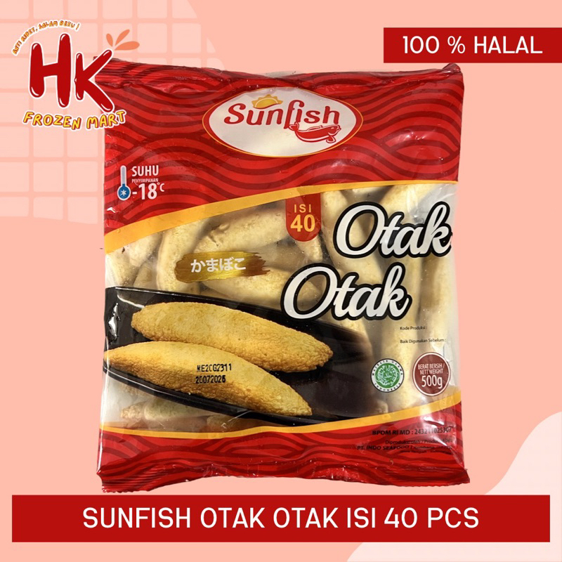 Jual Sunfish Otak Otak isi 40 pcs 500gr | otakotak Singapore Mini fish ...