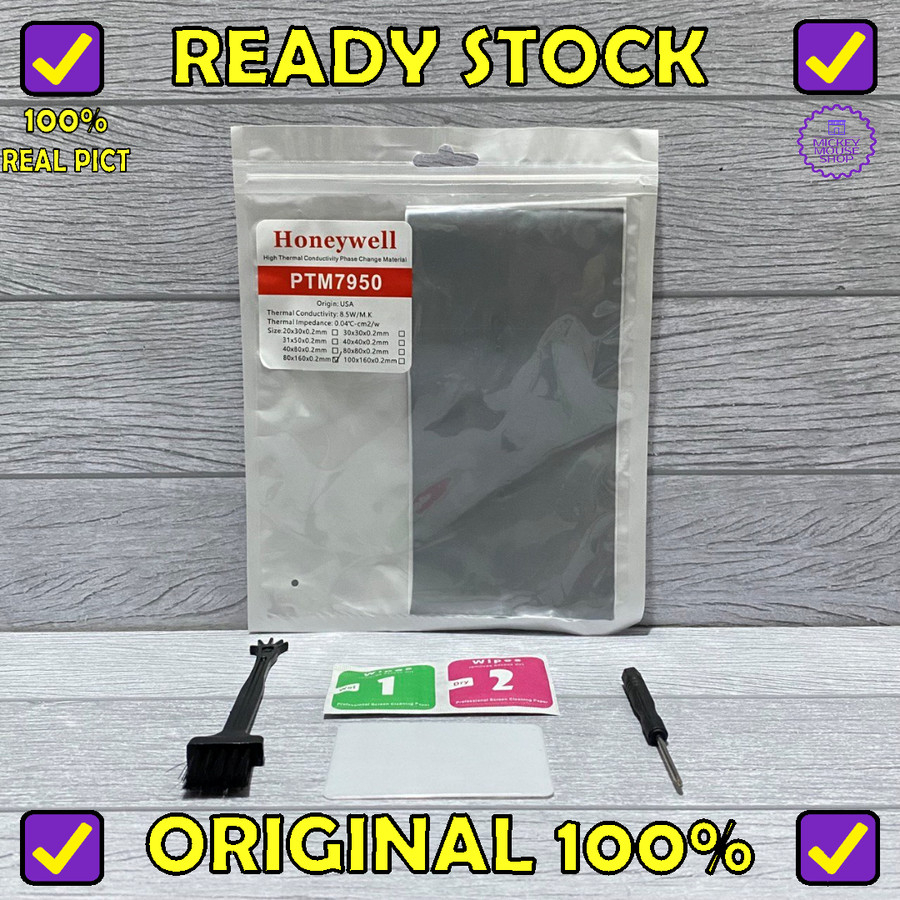 Jual Thermal Pad Paste Phase Change Honeywell PTM7950 8.5W/m.K GPU CPU ...