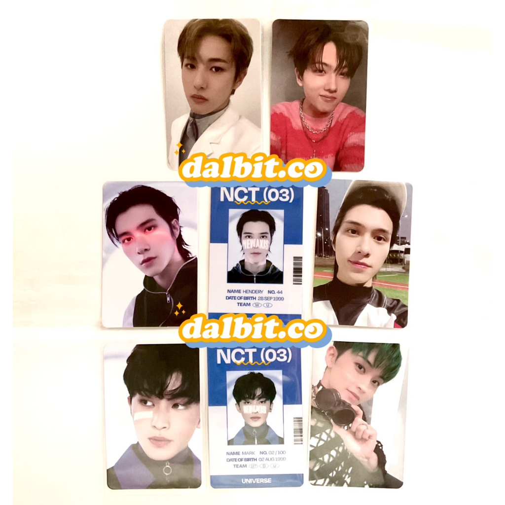 Jual [READY] NCT 2021 UNIVERSE ALBUM PHOTOCARD, TRADING CARD & MECIMA ...