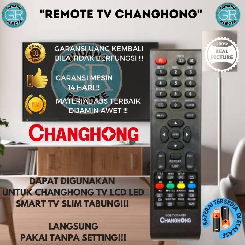 Jual Remote Remot TV CHANGHONG LCD LED | Shopee Indonesia Jual Remote Remot TV CHANGHONG LCD LED | Shopee Indonesia