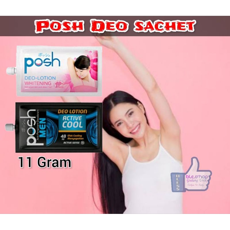 Jual Posh Deodoran Sachet Deo Sachet Ecer Deodorant 11gr | Shopee Indonesia