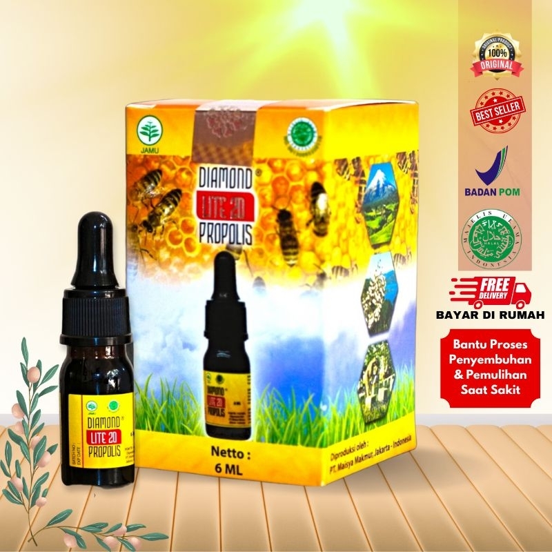 Jual Propolis Diamond Lite20 Multi Khasiat Membantu Penyembuhan ...