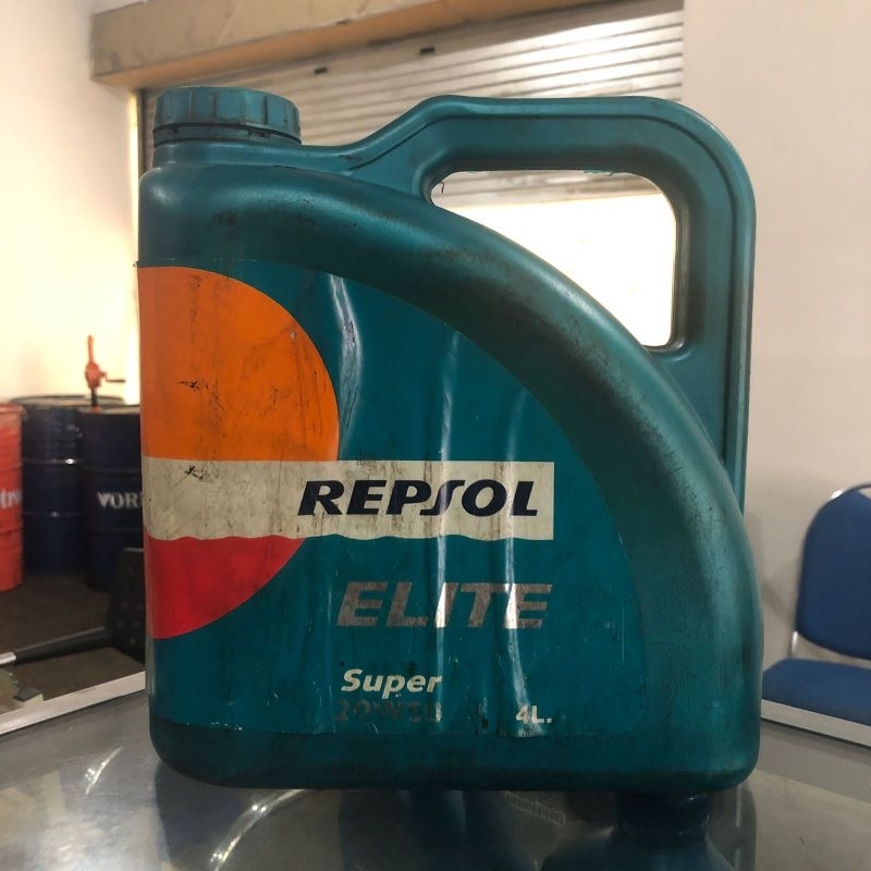 Jual Oli REPSOL Elite Super sae 20W-50 (4L) | Shopee Indonesia